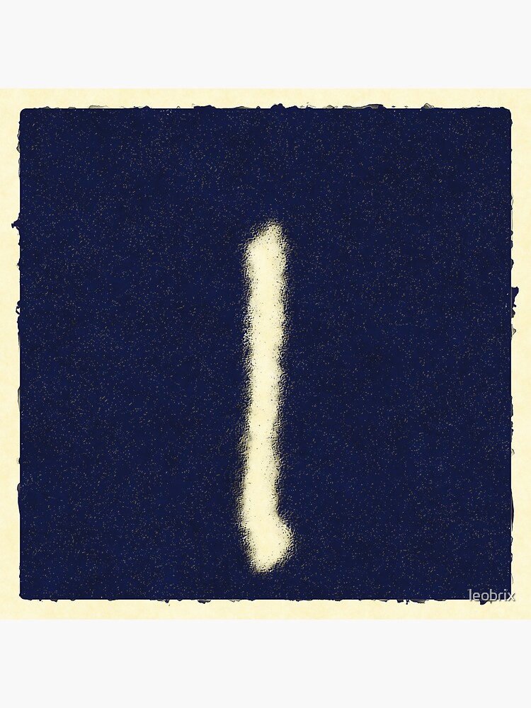 "Monogram I diffuse" Sticker by leobrix | Redbubble