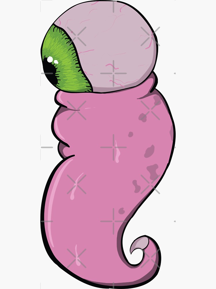 "icky" Sticker by mrE-Lazlo | Redbubble