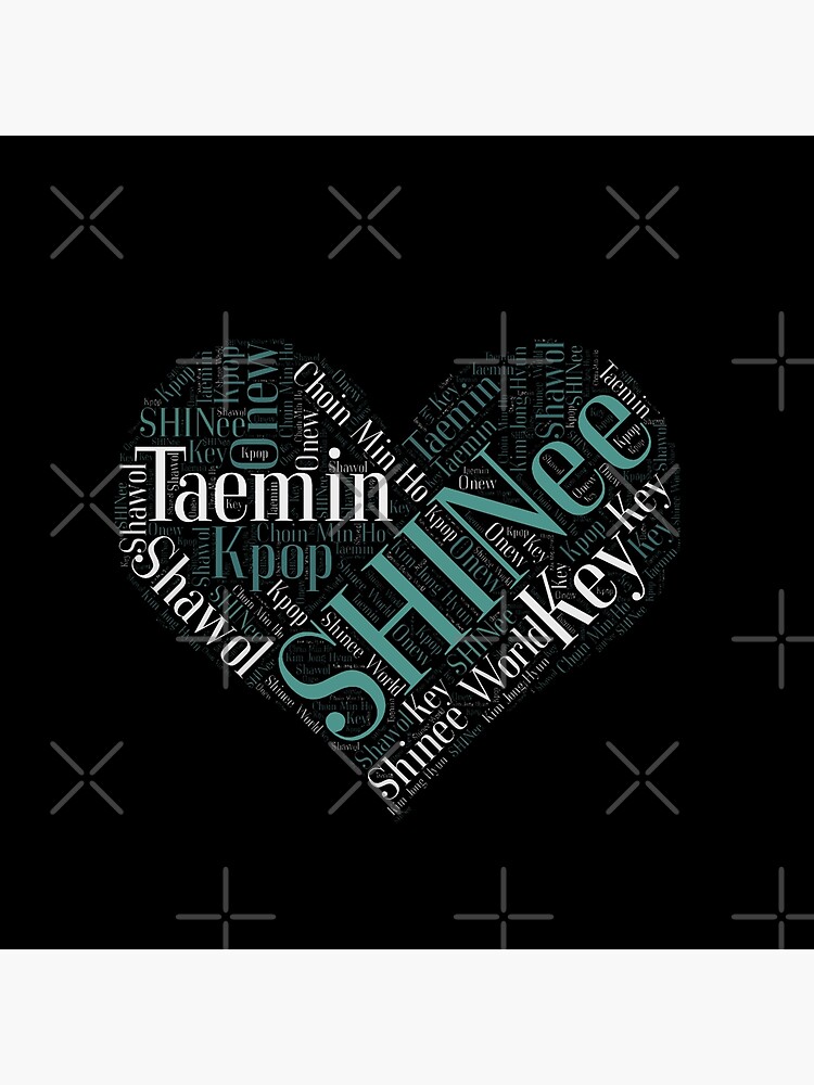 "Shinee Words Puzzle" Poster by Kdramaspot | Redbubble
