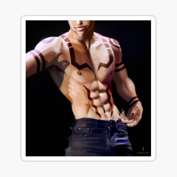 "Cursed body" Sticker for Sale by SofiaSamara | Redbubble