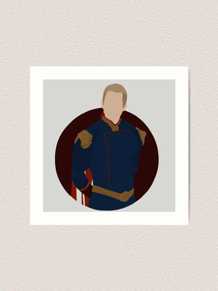 "Homelander Circle Vector- The Boys" Art Print for Sale by ...