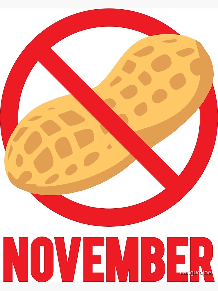 "No nut november challenge meme" Photographic Print for Sale by ...