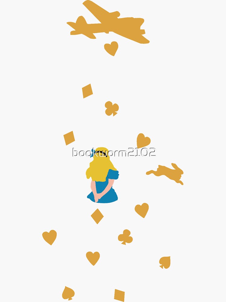 "alice by heart" Sticker for Sale by bookworm2102 | Redbubble