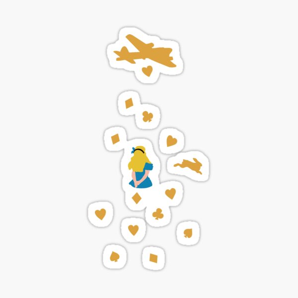 "alice by heart" Sticker for Sale by bookworm2102 | Redbubble