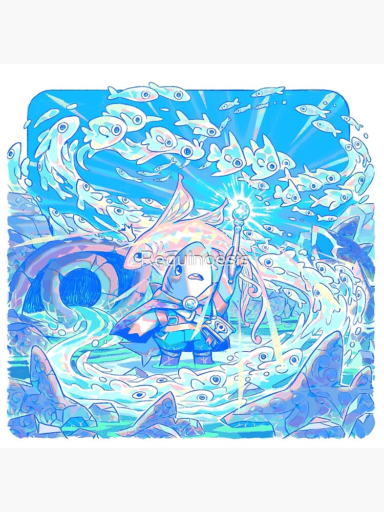 "Wizard Shark" Art Board Print for Sale by Requinoesis | Redbubble