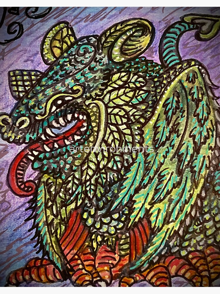 "GROG The Dragon, Mythical Creature, Medieval, Scales, Green Dragon ...
