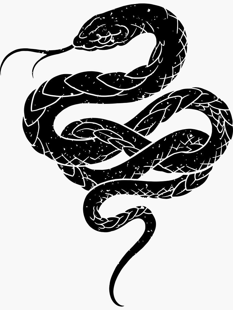 "Black Mamba Snake" Sticker for Sale by bouncymelon | Redbubble