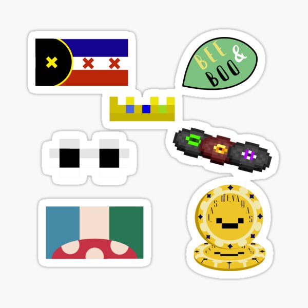 "Dream SMP Sticker Set" Sticker for Sale by Scaledskulls | Redbubble