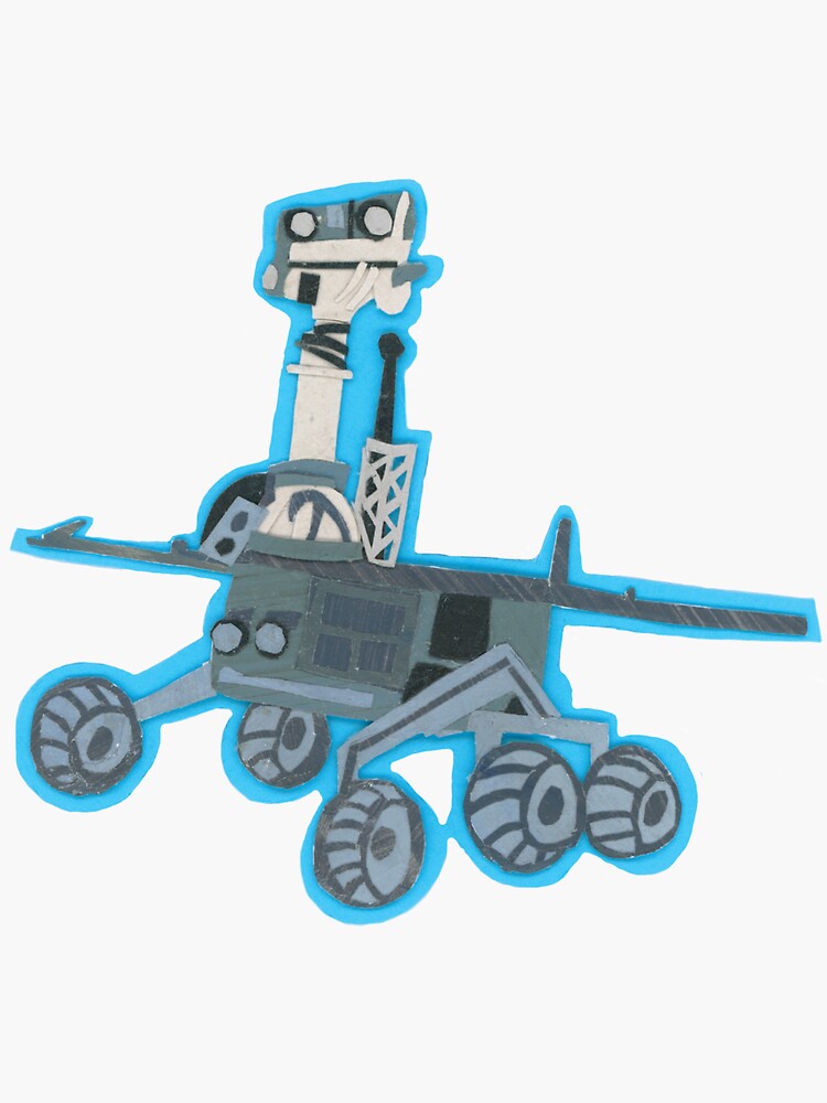 "Mars Rover" Sticker for Sale by SamanthaCarolii | Redbubble