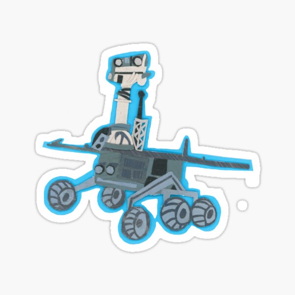 "Mars Rover" Sticker for Sale by SamanthaCarolii | Redbubble