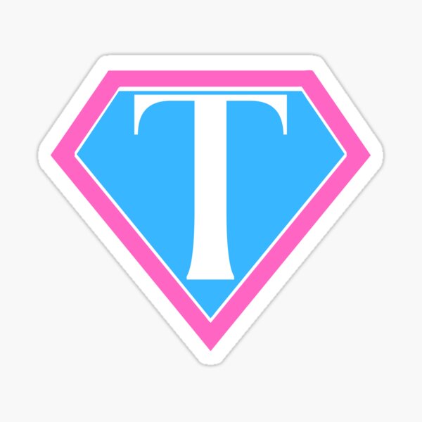 "Super Trans Logo Design " Sticker by NoShadeDesigns | Redbubble