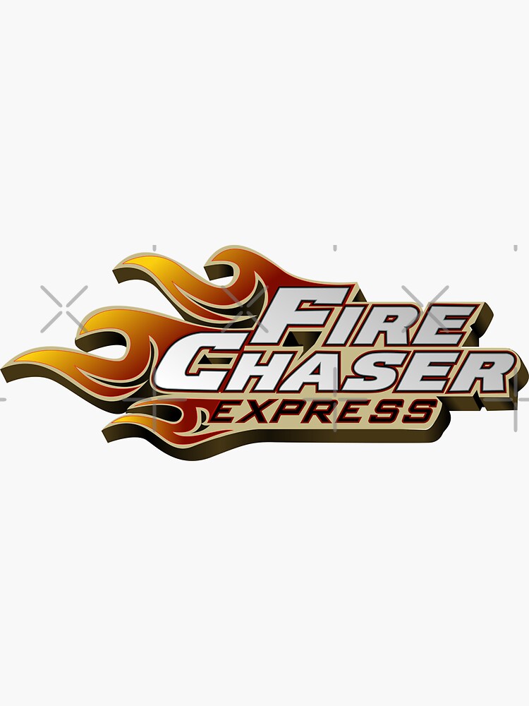 "Fire Chaser Express" Sticker for Sale by carowindsfanson | Redbubble