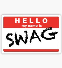 Funny Hello My Name: Stickers | Redbubble