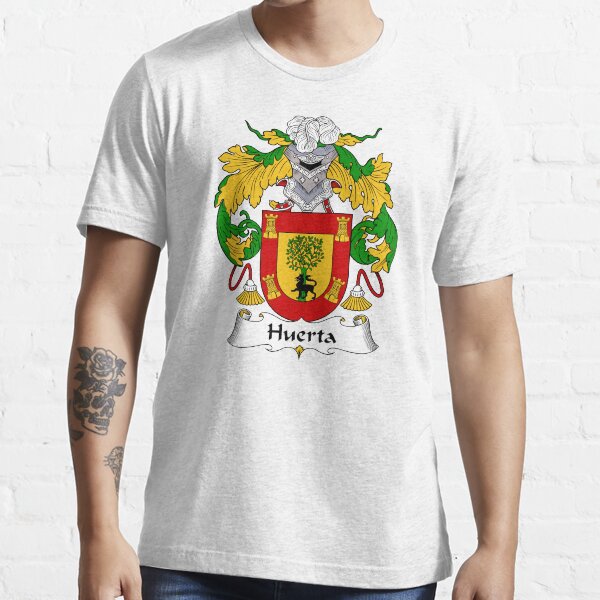 "Huerta Coat of Arms/ Huerta Family Crest" T-shirt for Sale by ...