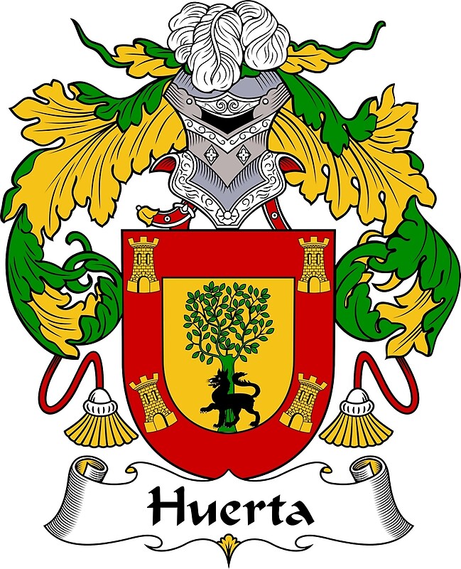 "Huerta Coat of Arms/ Huerta Family Crest" by William Martin | Redbubble