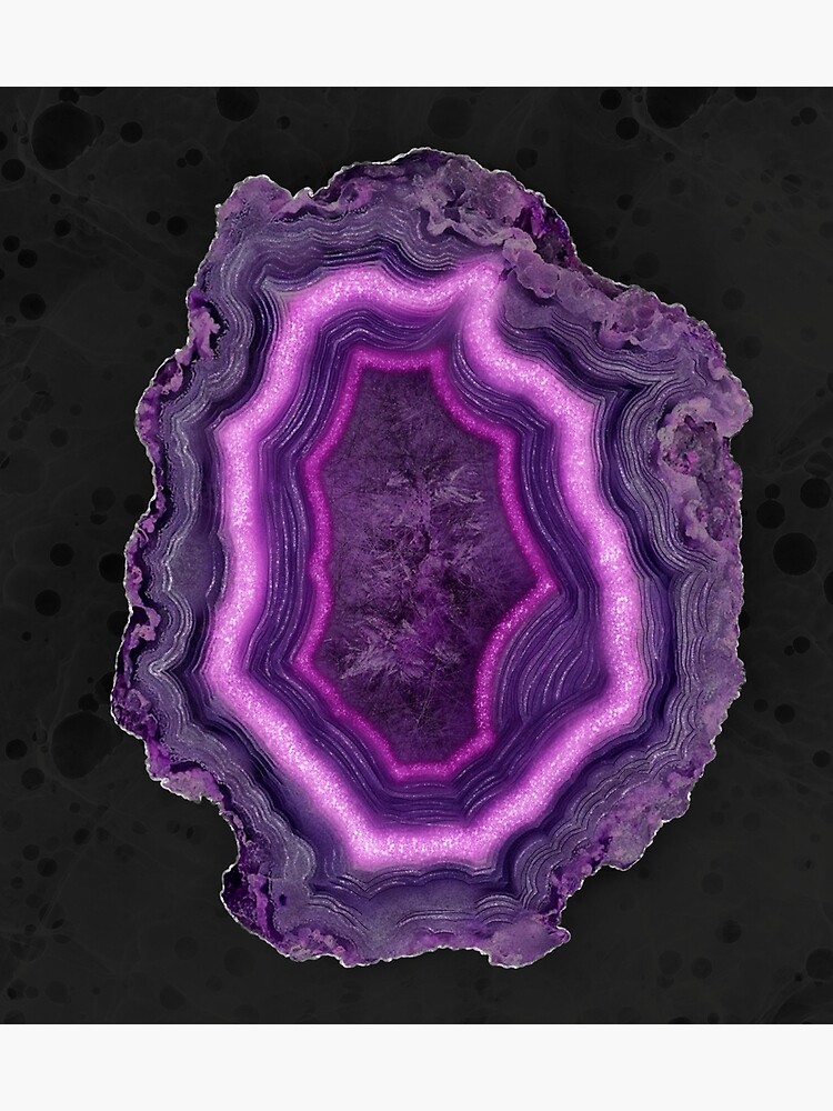 "Geode" Poster for Sale by DigitalWolfe | Redbubble