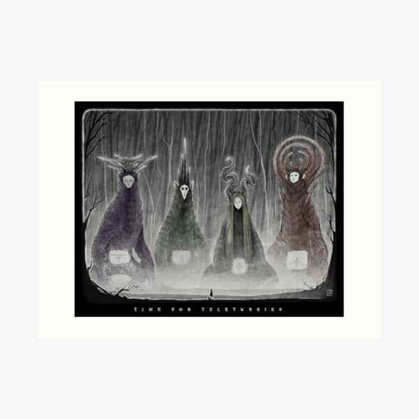 Lámina artística «El consejo de los Eldertubbies - Remastered» de ...