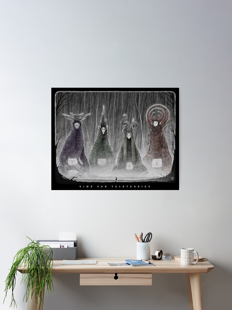 "The Council of Eldertubbies - Remastered" Poster for Sale by jars arts ...