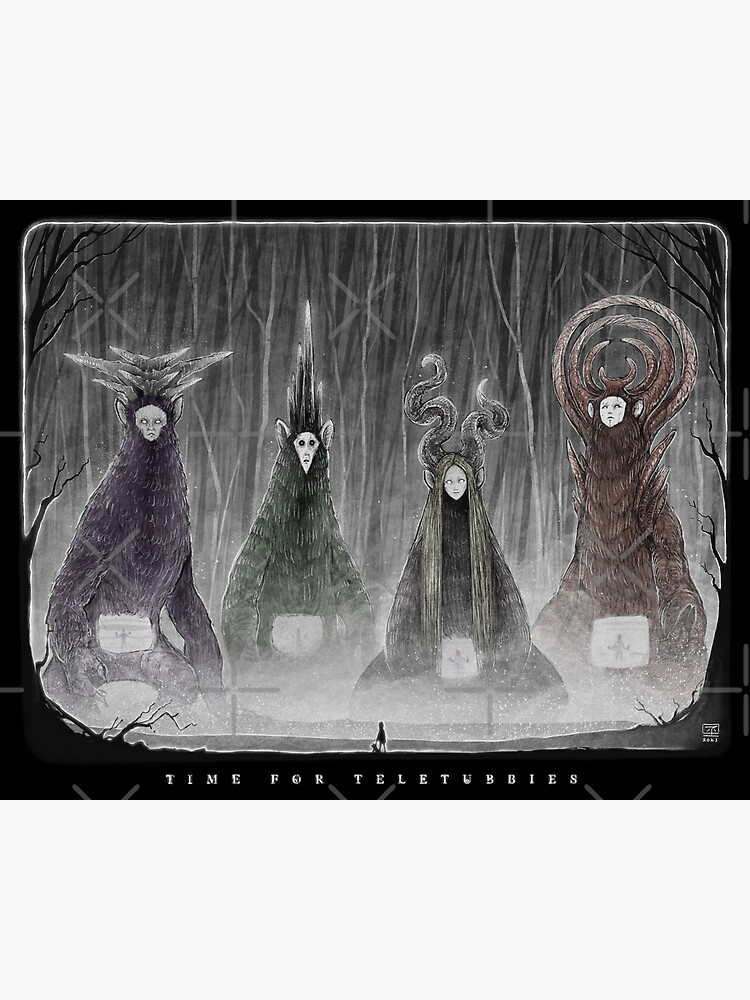 "The Council of Eldertubbies - Remastered" Poster for Sale by jars arts ...