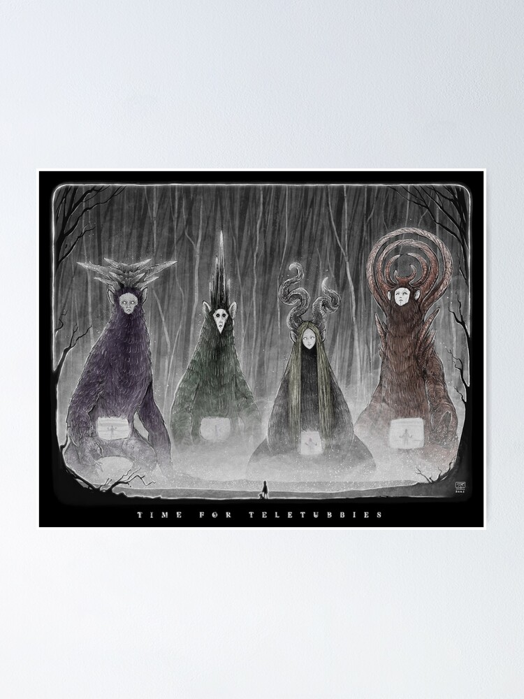 "The Council of Eldertubbies - Remastered" Poster for Sale by jars arts ...