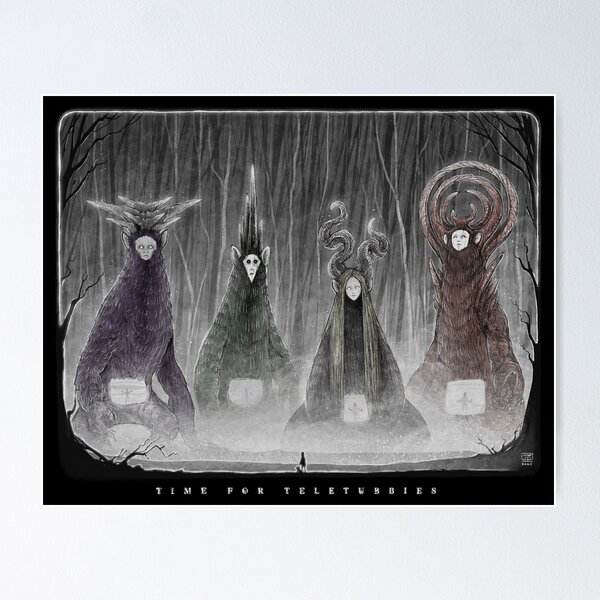 "The Council of Eldertubbies - Remastered" Poster for Sale by jars arts ...