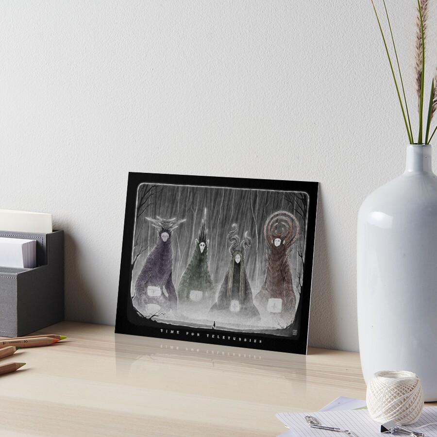 Lámina rígida «El consejo de los Eldertubbies - Remastered» de artmango ...