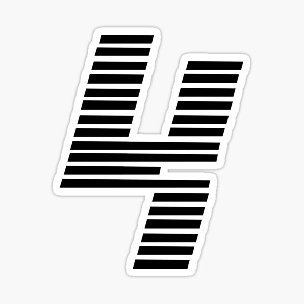 "Mclaren F1 number 4" Sticker for Sale by arsenijemne | Redbubble
