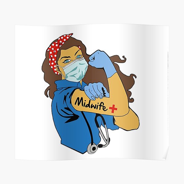 Midwife Hero Posters | Redbubble