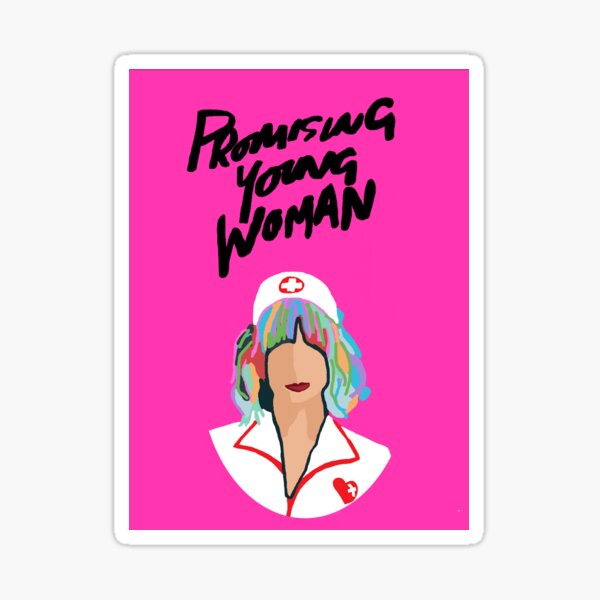 "Promising Young Woman" Sticker by sofiastickers99 | Redbubble