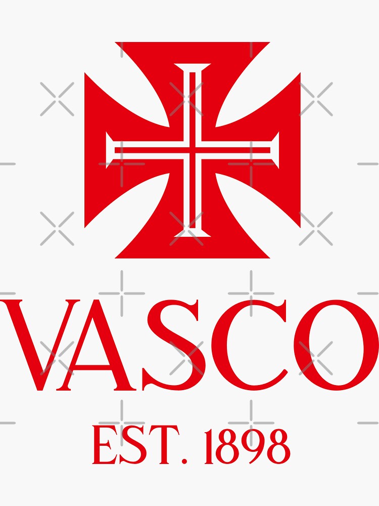 "Vasco Red" Sticker for Sale by VRedBaller | Redbubble