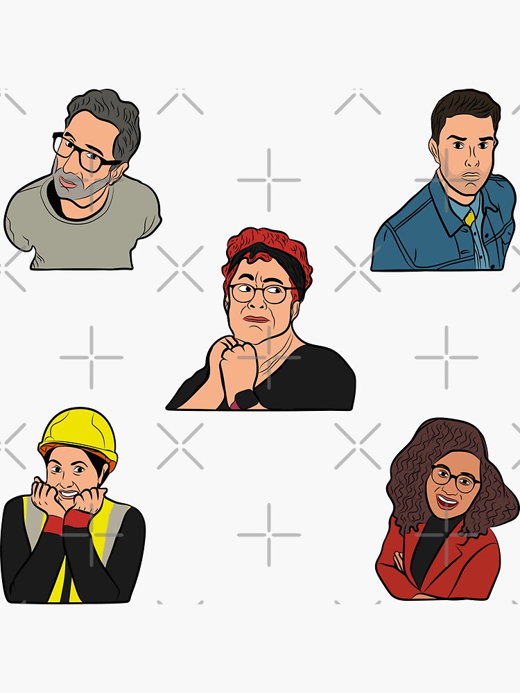 "Taskmaster - Series 9 Cast" Sticker for Sale by MarinaMenezzes | Redbubble