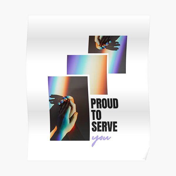 Happy To Serve Posters | Redbubble