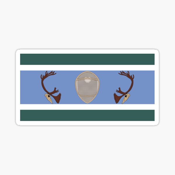 "Flag of the Innu Nation" Sticker for Sale by Shav | Redbubble