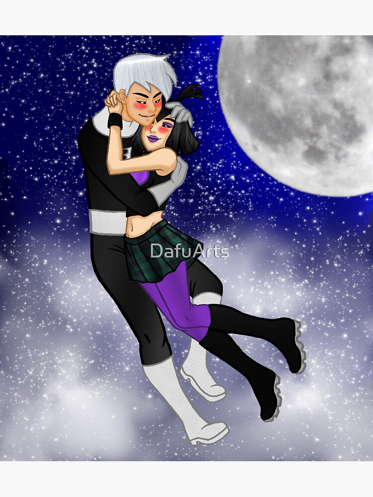 "Danny x Sam" Sticker for Sale by DafuArts | Redbubble