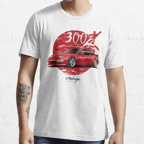 "300ZX (red)" T-shirt for Sale by OlegMarkaryan | Redbubble | cars t ...