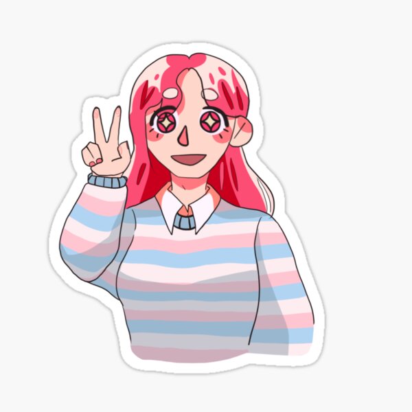 "Ana" Sticker for Sale by despairsquid | Redbubble