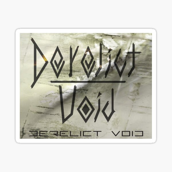 "Derelict Void First Album Cover" Sticker for Sale by DerelictVoid | Redbubble