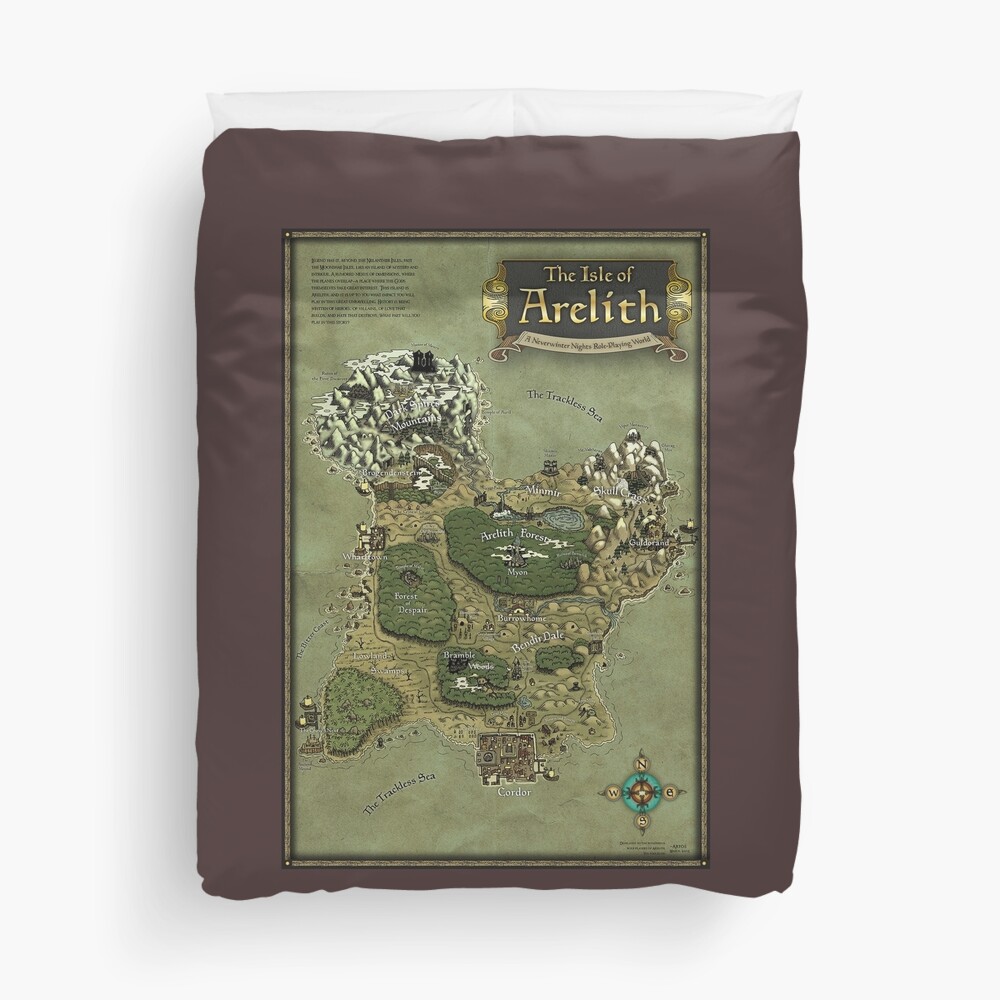 "Arelith Map" Sticker for Sale by Arelith | Redbubble