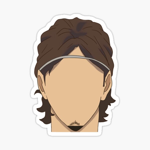 "Haikyuu Asahi Karasuno" Sticker for Sale by swim4hope | Redbubble