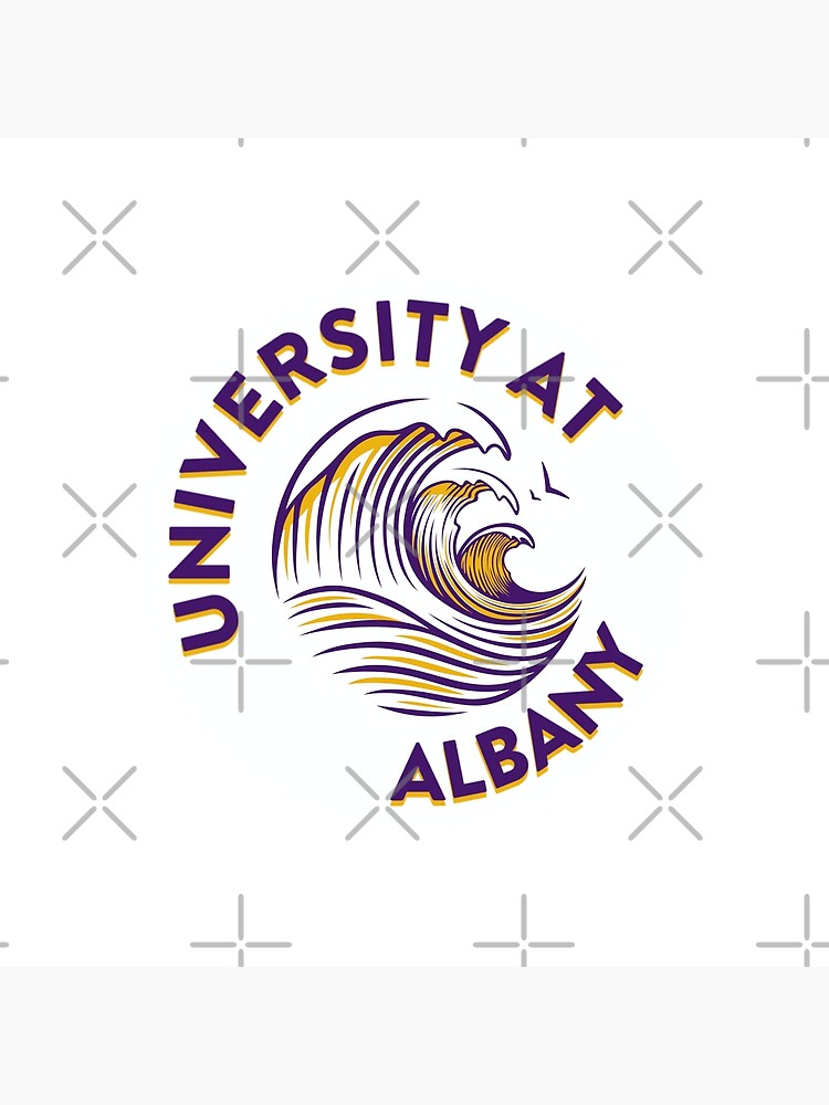 "UAlbany Purple and Gold Logo" Art Print for Sale by emroba | Redbubble