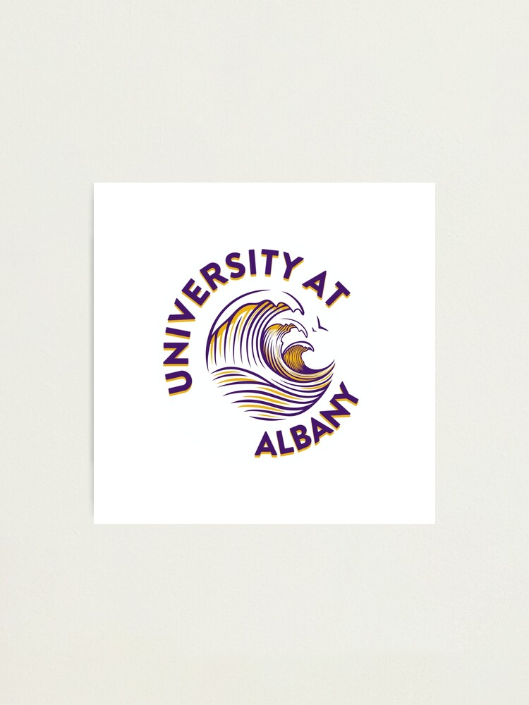 "UAlbany Purple and Gold Logo" Photographic Print by emroba | Redbubble
