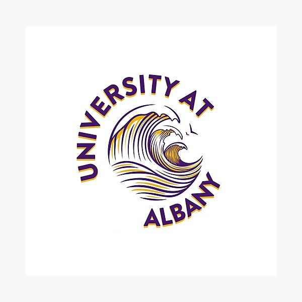 "UAlbany Purple and Gold Logo" Photographic Print by emroba | Redbubble