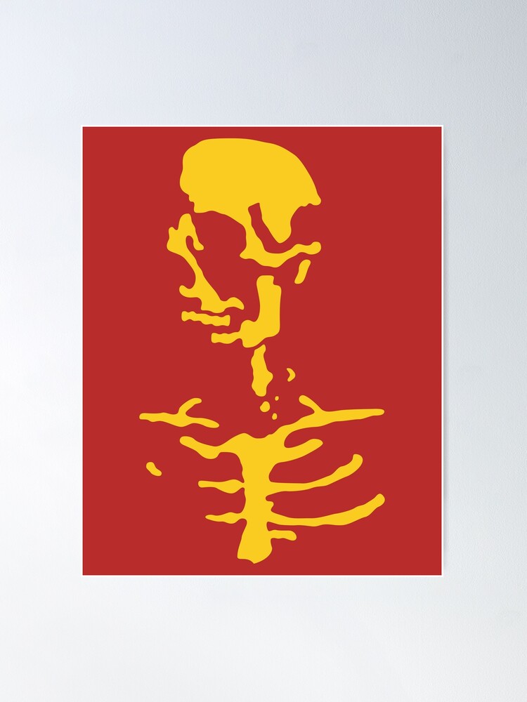 "The Offspring 'Smash' Skeleton Design" Poster for Sale by 3BeatDesigns ...