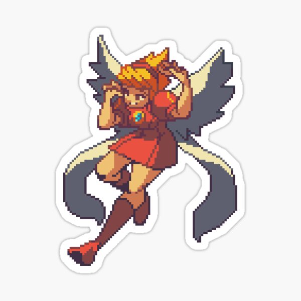 "Flying gal" Sticker for Sale by rhlpixels | Redbubble