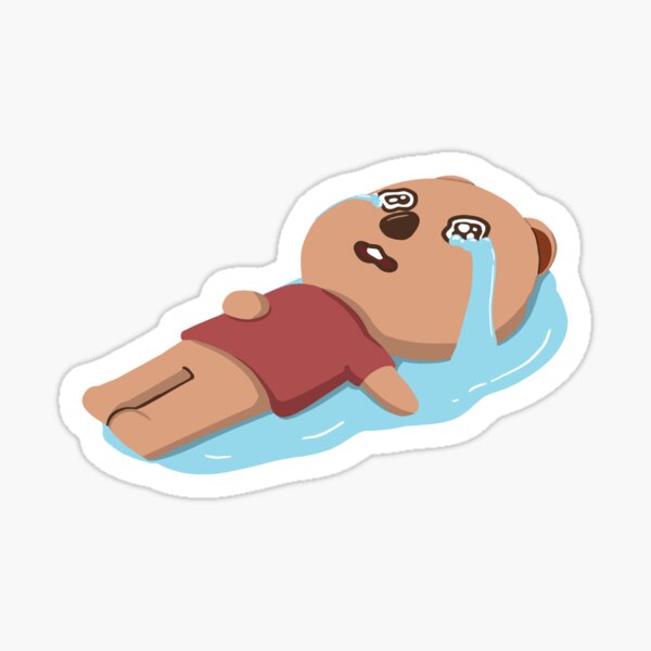 "Crying Han Quokka" Sticker for Sale by deitytsukki | Redbubble