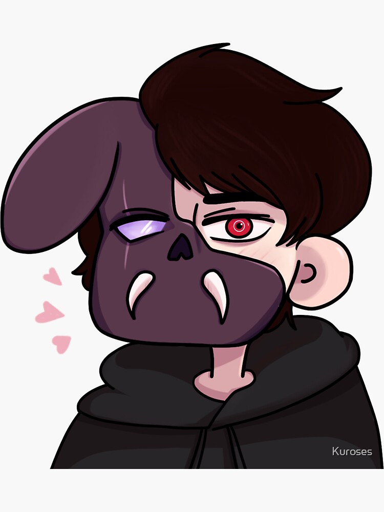 "CORPSE HUSBAND CHIBI" Sticker by Kuroses | Redbubble