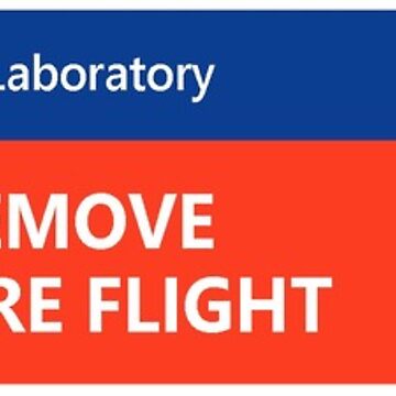"Remove before flight | Nasa" Sticker for Sale by OnShare | Redbubble