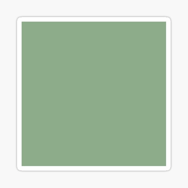 "Sage green " Sticker for Sale by lilisdesigns | Redbubble