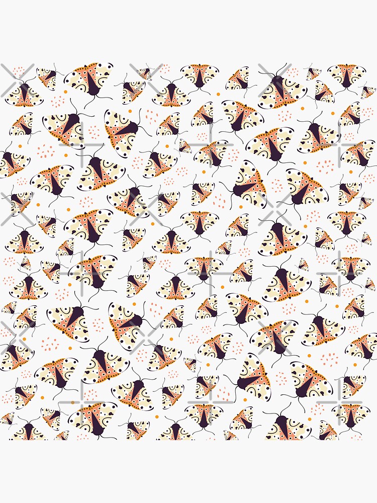 "National Moth Week 2021 - mothing" Sticker by edhie815 | Redbubble