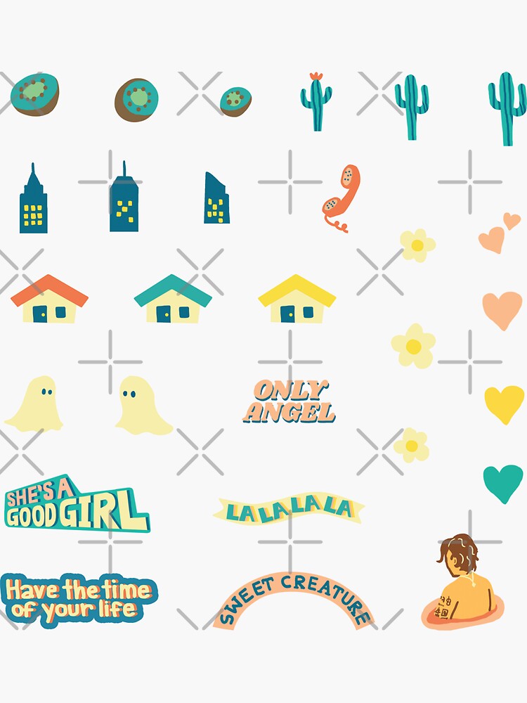 "HS-ST Sticker Pack" Sticker by aistaist | Redbubble